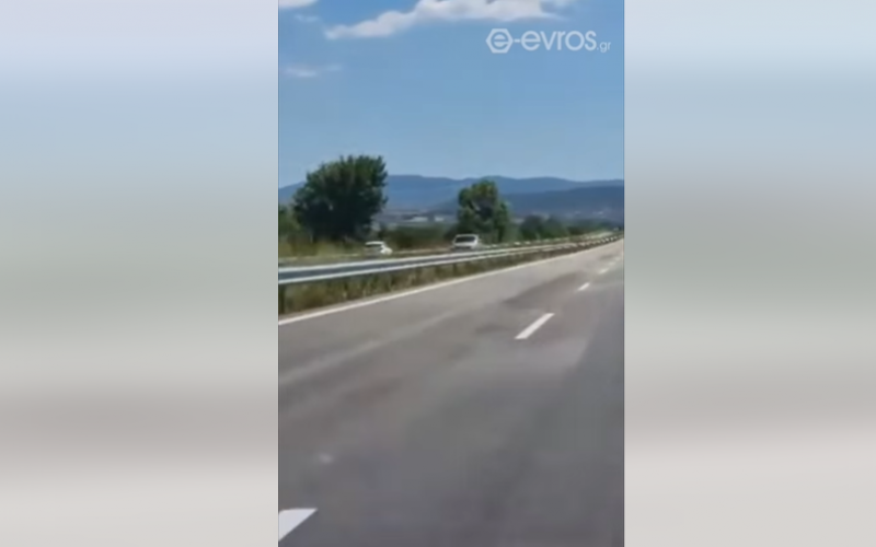 Τρόμος στην Εγνατία Οδό: ΙΧ αυτοκίνητο τρέχει με 130 χλμ στο αντίθετο ...